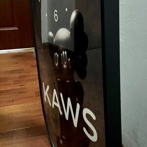 KAWS | Wall Decor | 32x6 In Kaws Inspired Wall Clock Collectible Wall ...